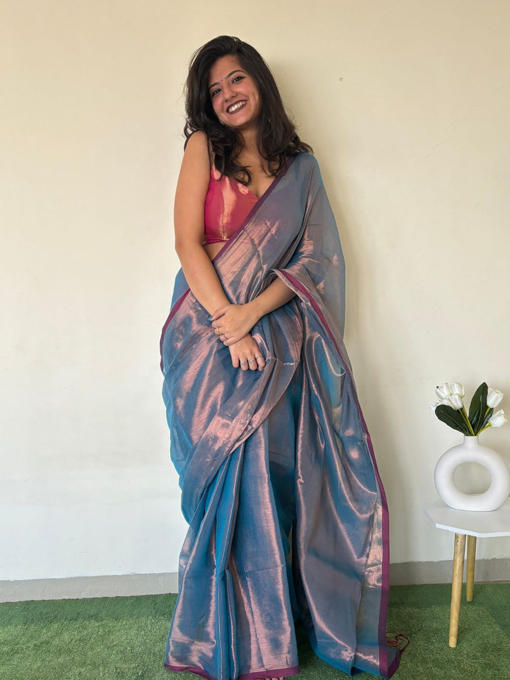 Tissue Sarees