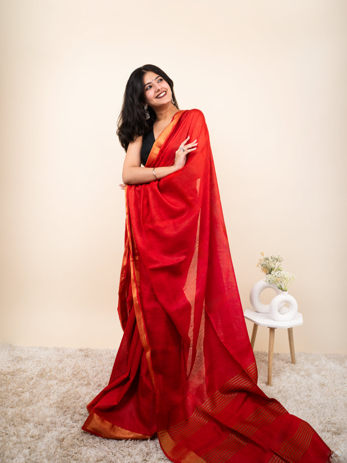 Ekaai Roop Cotton Silk Saree